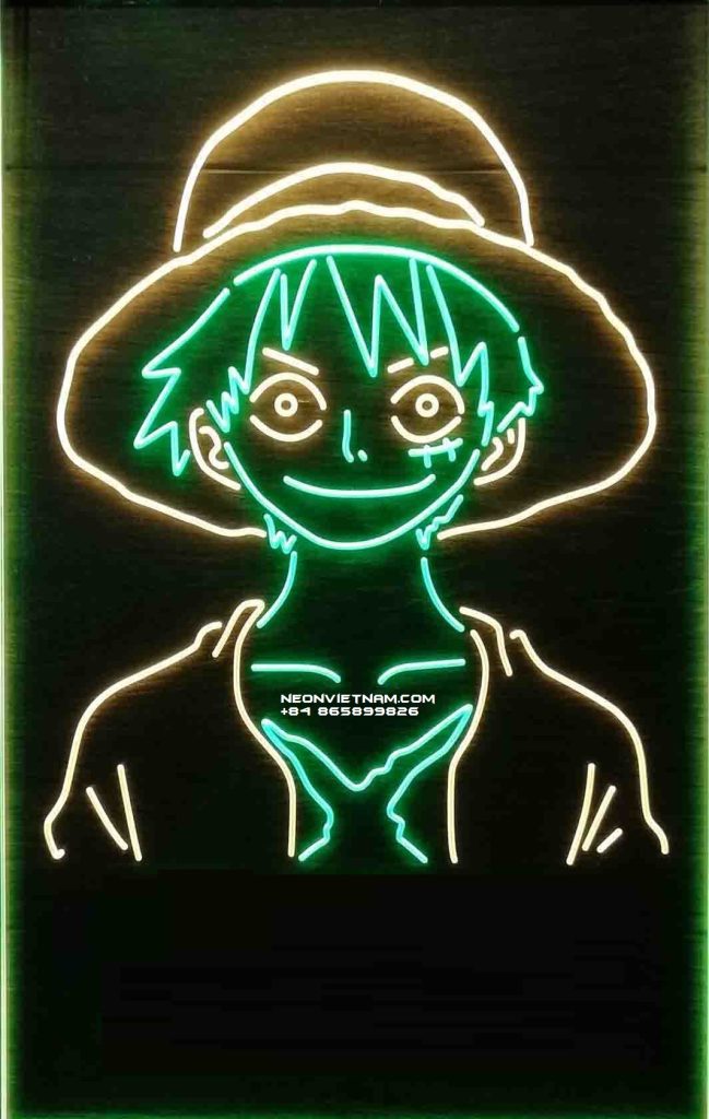 Monkey-D-Luffy One-Piece 5 Led Neon Sign - Neon Viet Nam