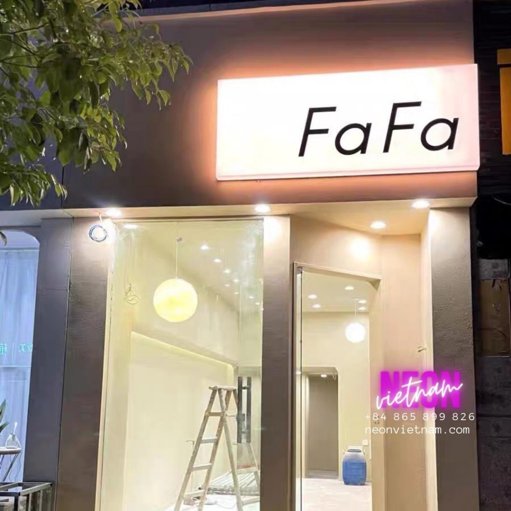 Frameless Light Box Sign - Neon Viet Nam
