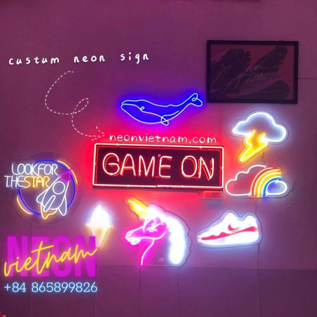 Look For The Star Game On Led Neon Sign - Neon Viet Nam