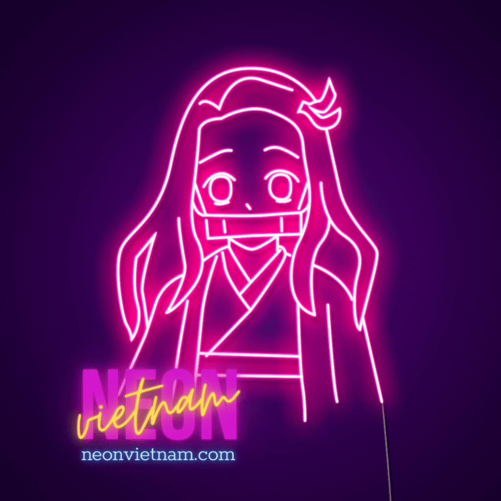 Nezuko Led Neon Sign - Neon Viet Nam