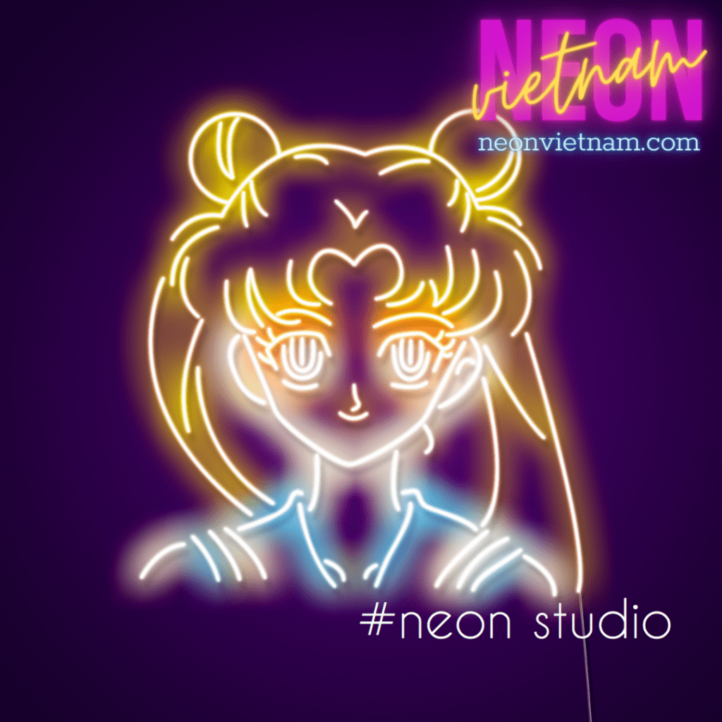 Sailor Moon 4 Led Neon Sign - Neon Viet Nam