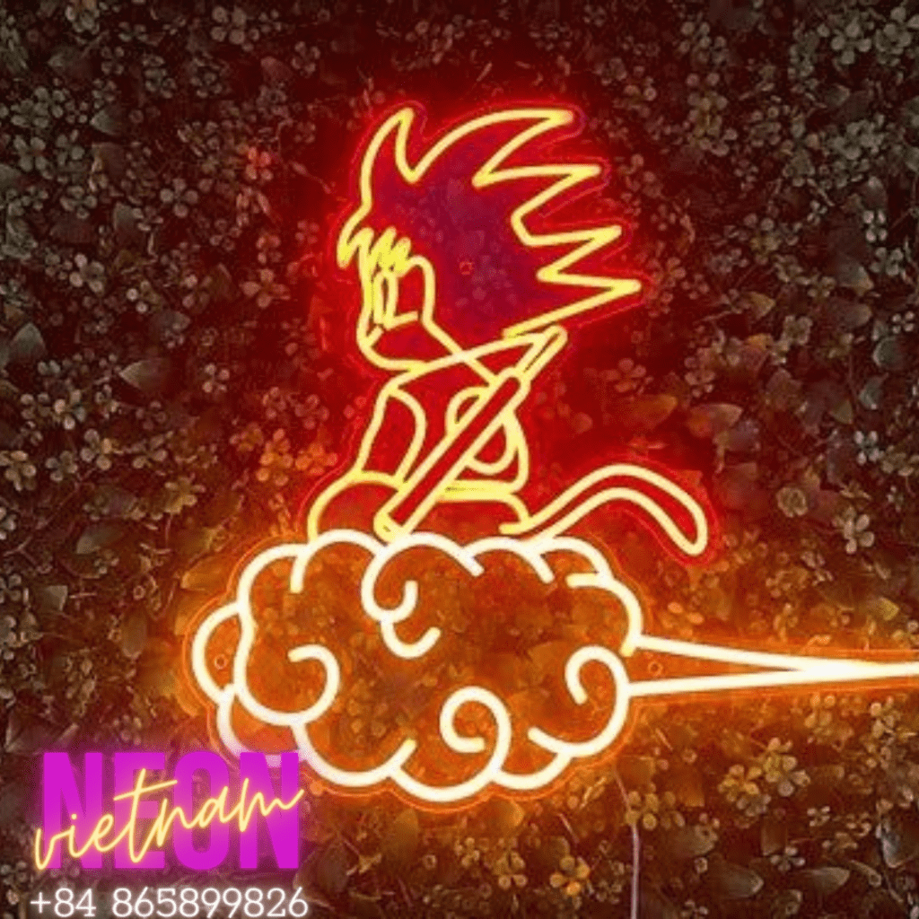 Son Goku Dragon Ball 4 Led Neon Sign - Neon Viet Nam