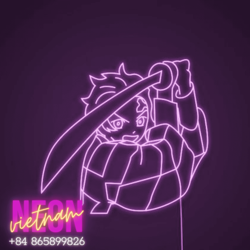 Tanjiro Kamado Kimetsu No Yaiba Led Neon Sign - Neon Viet Nam