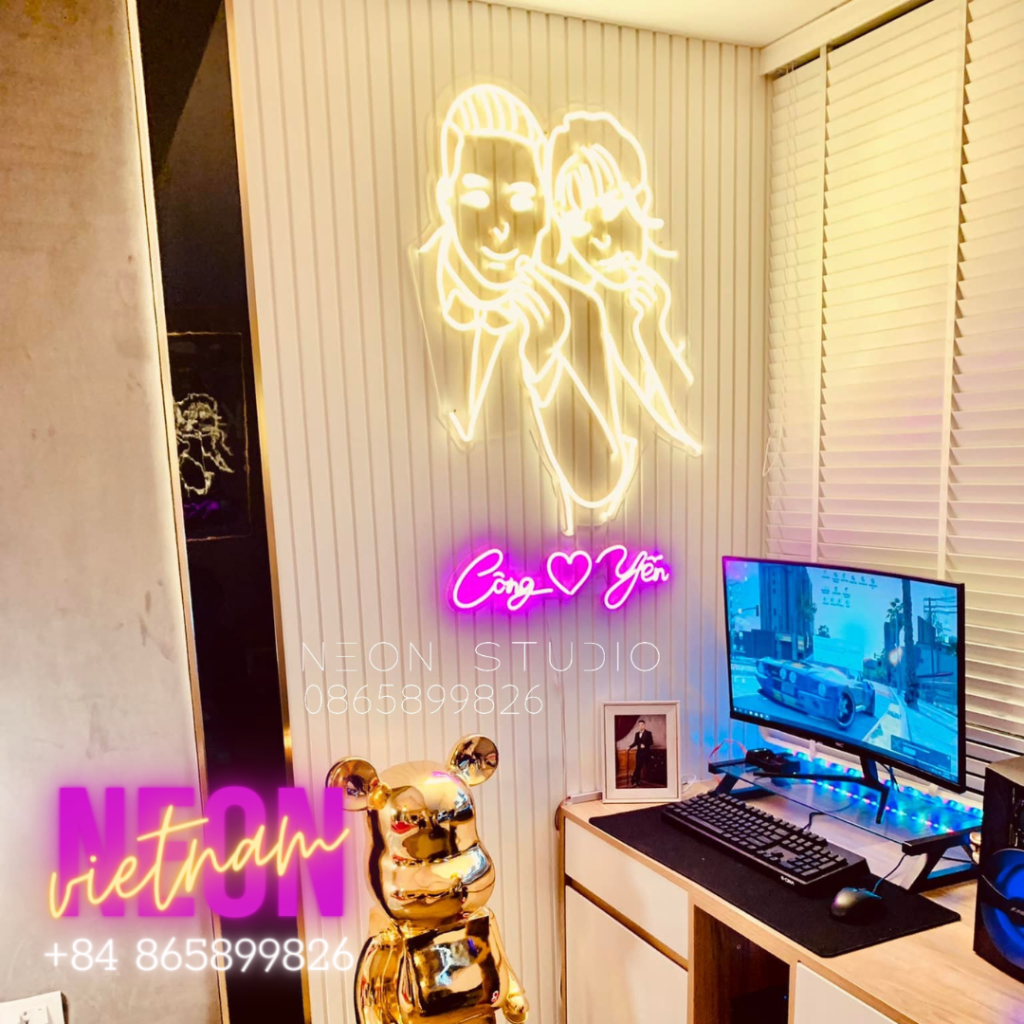 Wedding 3 Led Neon Sign Custom - Neon Viet Nam