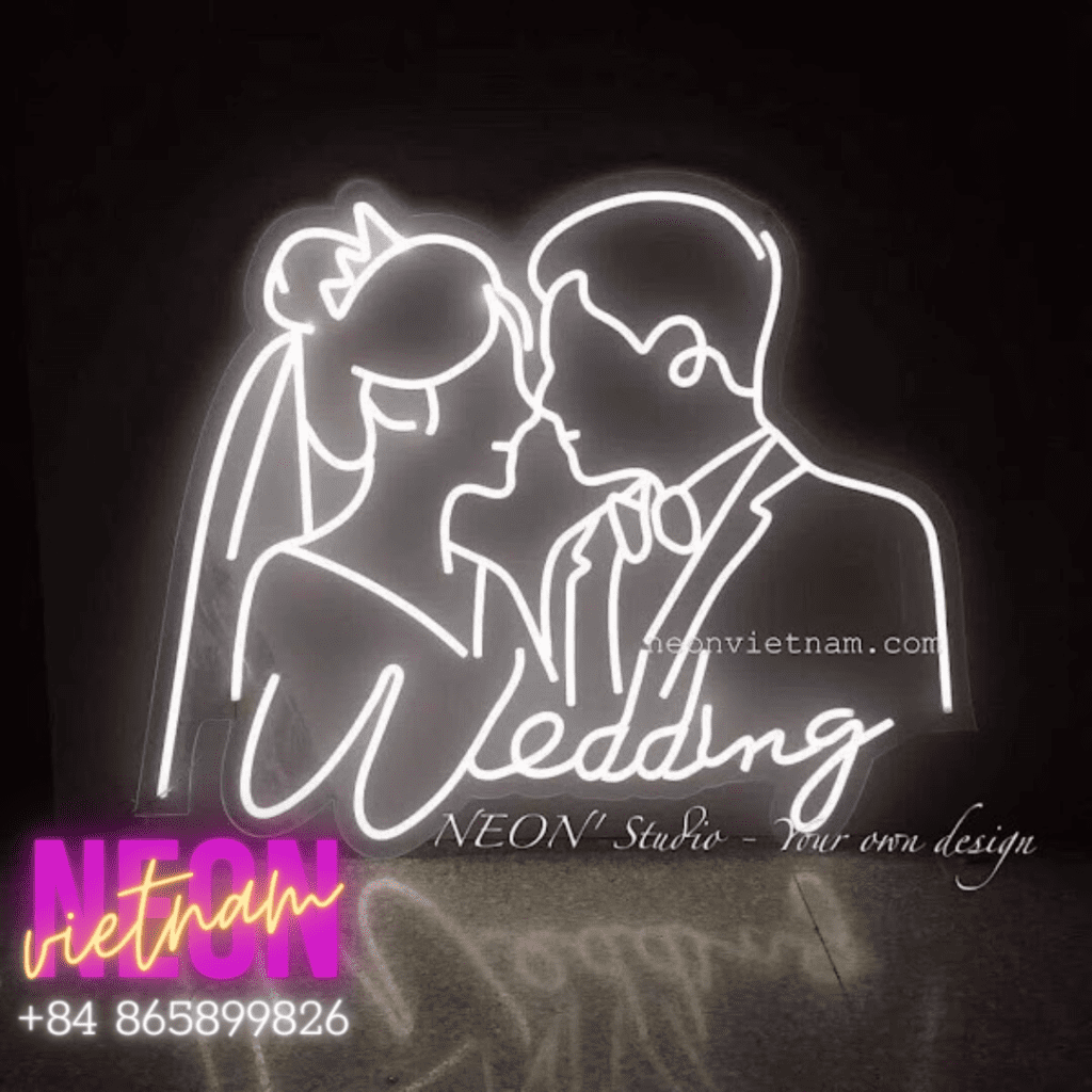 Wedding 5 Led Neon Sign Custom - Neon Viet Nam
