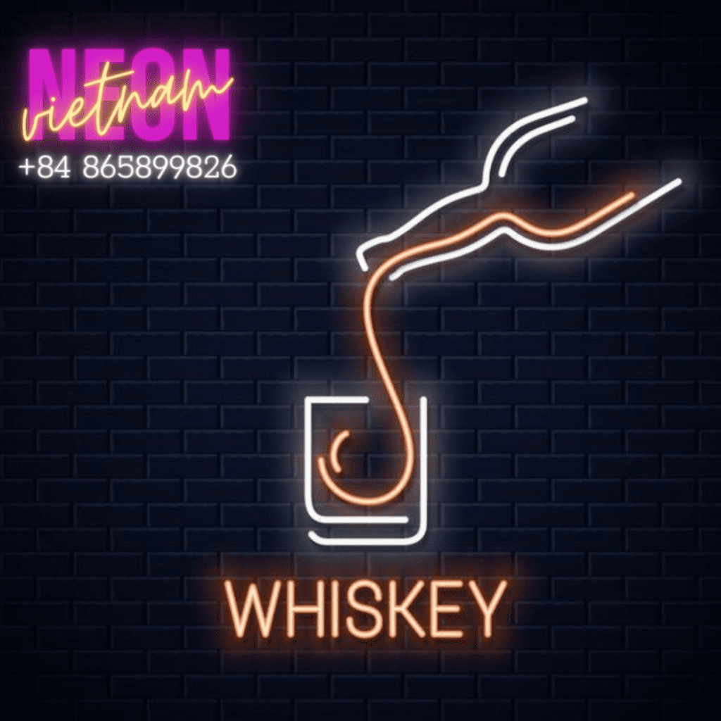 Whiskey Led Neon Sign - Neon Viet Nam