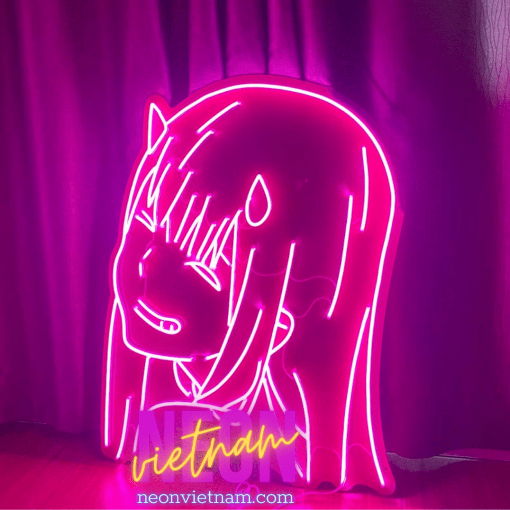 Zero Two 2 Led Neon Sign - Neon Viet Nam