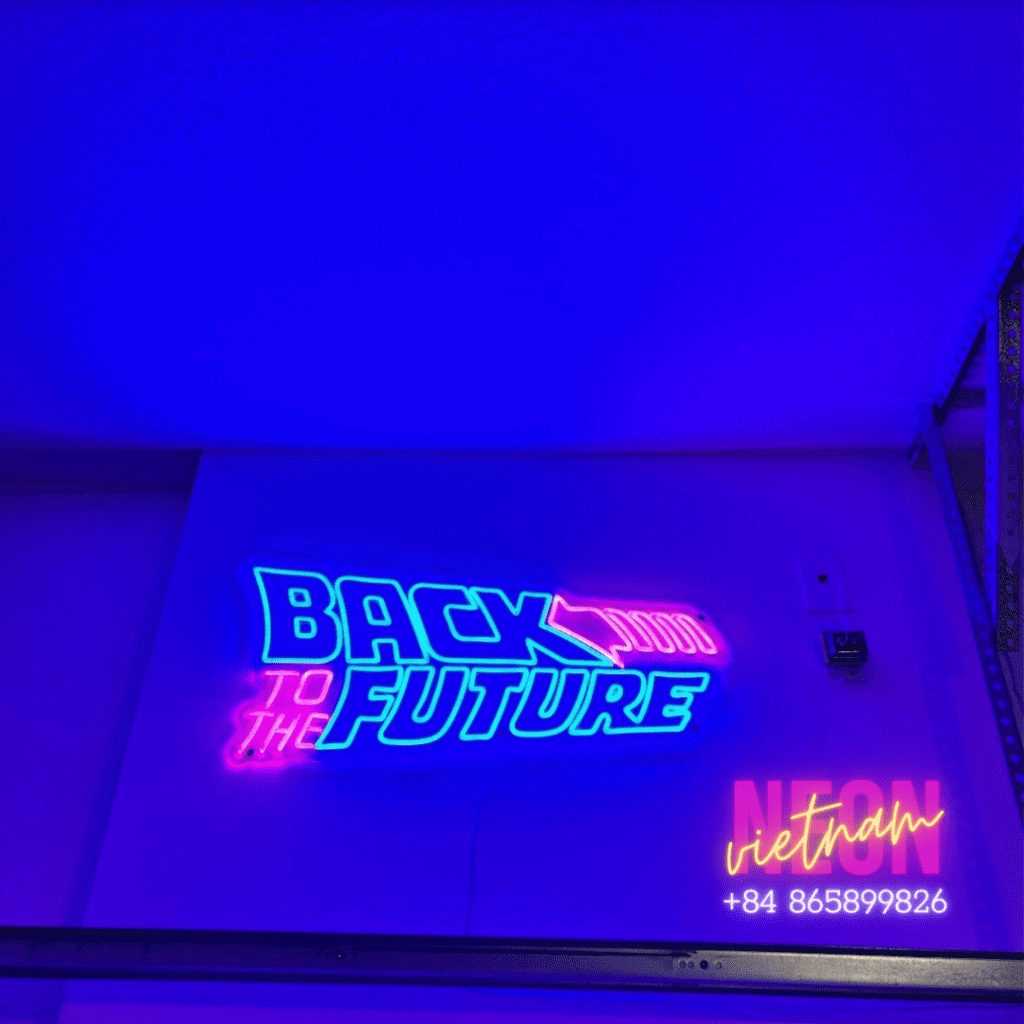 Back To Future Led Neon Sign - Neon Viet Nam
