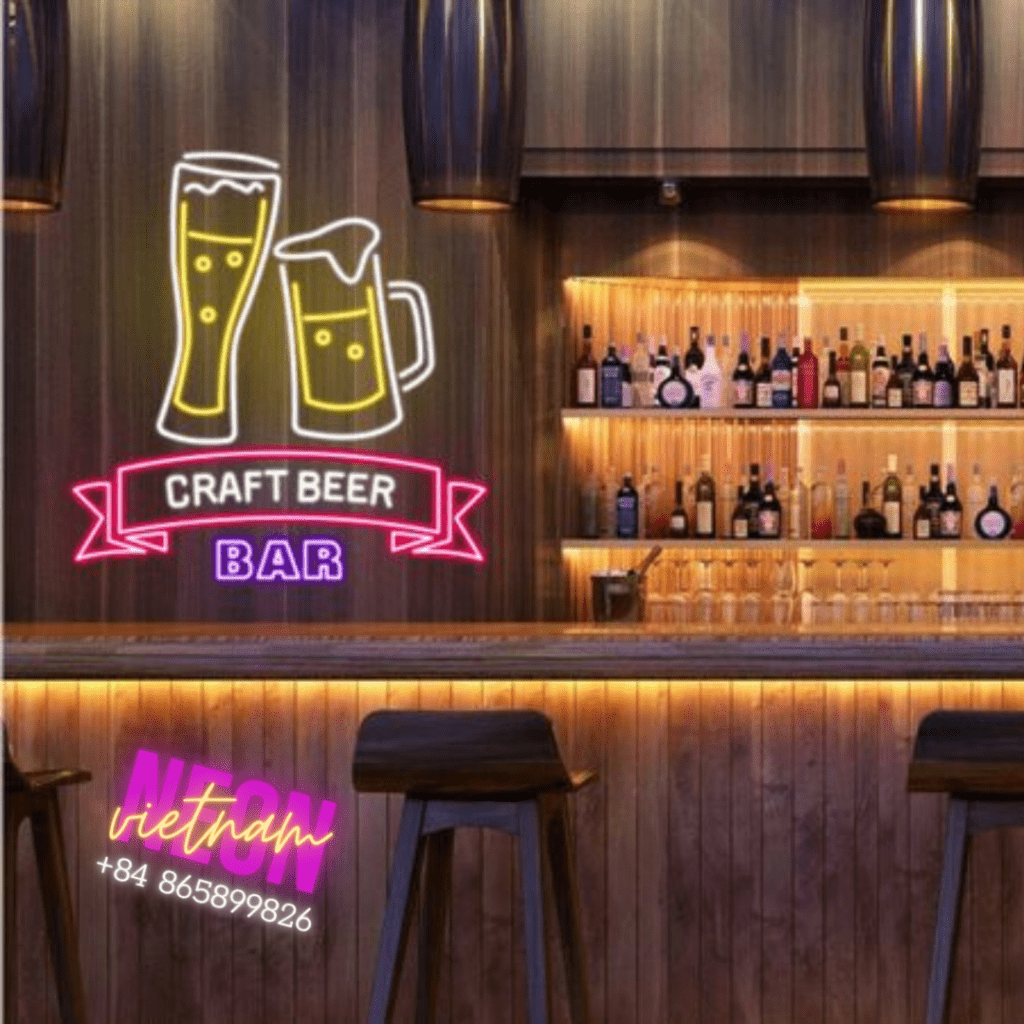 Craft Beer Bar Led Neon Sign - Neon Viet Nam