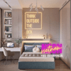 Think Outside The Box Led Neon Sign - Neon Viet Nam