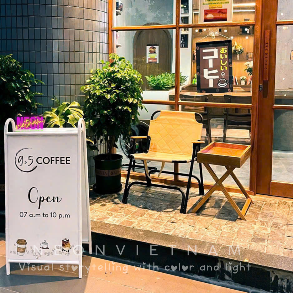 Custom sidewalk signs-Biển hiệu / Bảng uốn standee phong cách Hàn Quốc ...